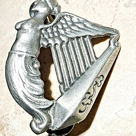 Jewelry | Traditional Irish Harp Pin Brooch | Poshmark